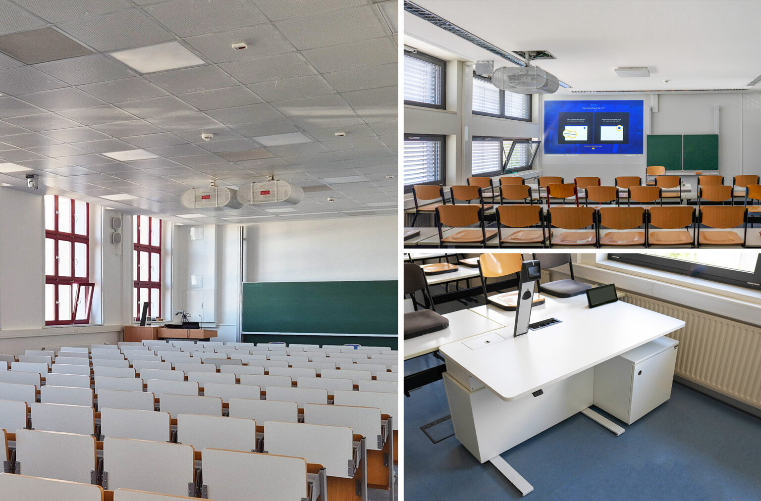 Extron AVoIP enables hybrid learning at German university - Installation