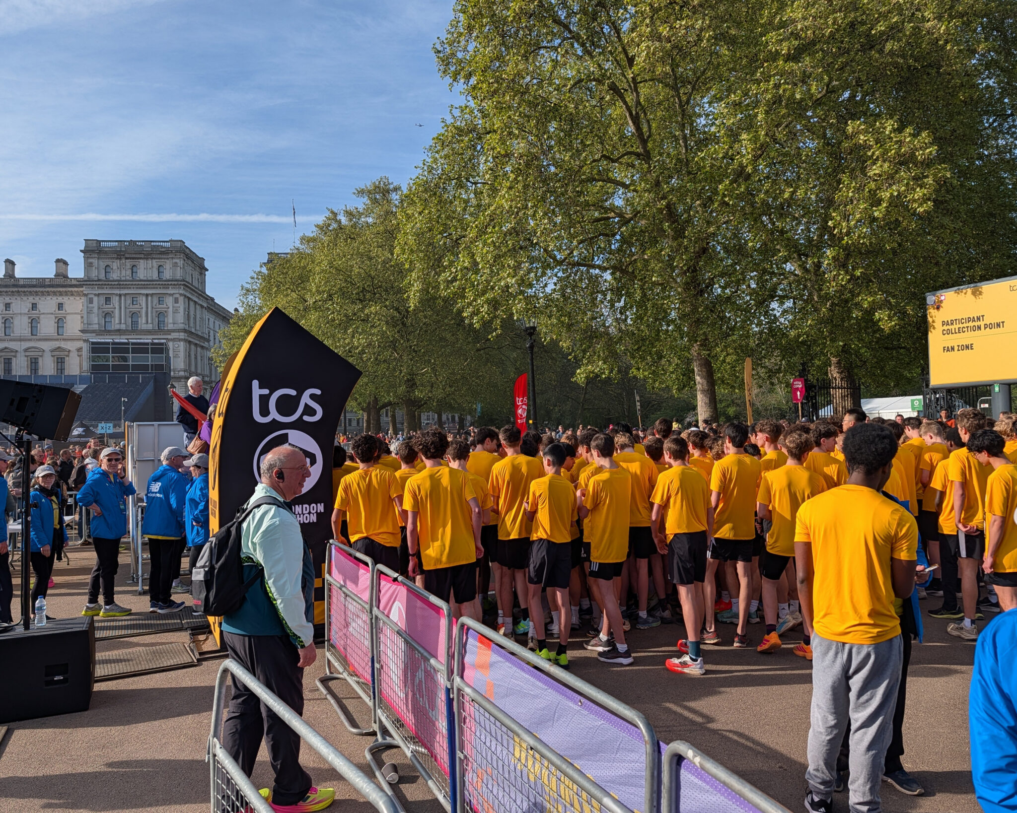 Martin Audio line arrays drive London Marathon - Installation