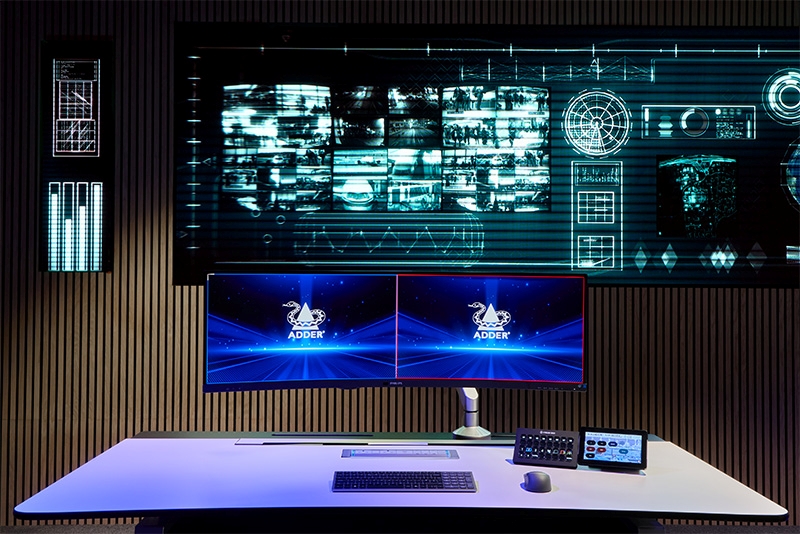 UVS deploys video wall controller at new Adder centre - Installation